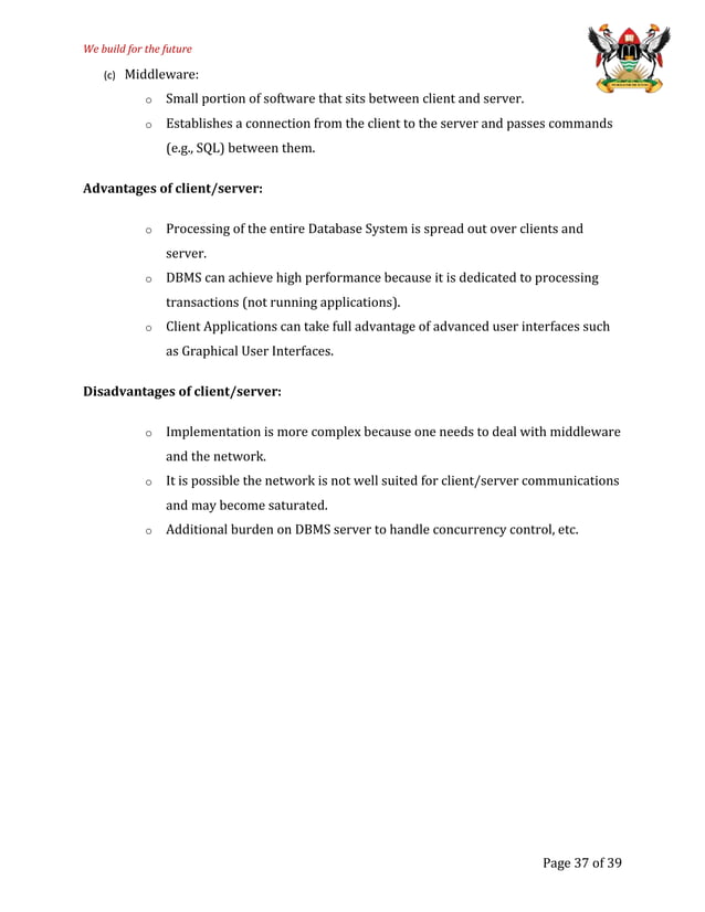 Assignments on adopting information technology in traditional ...