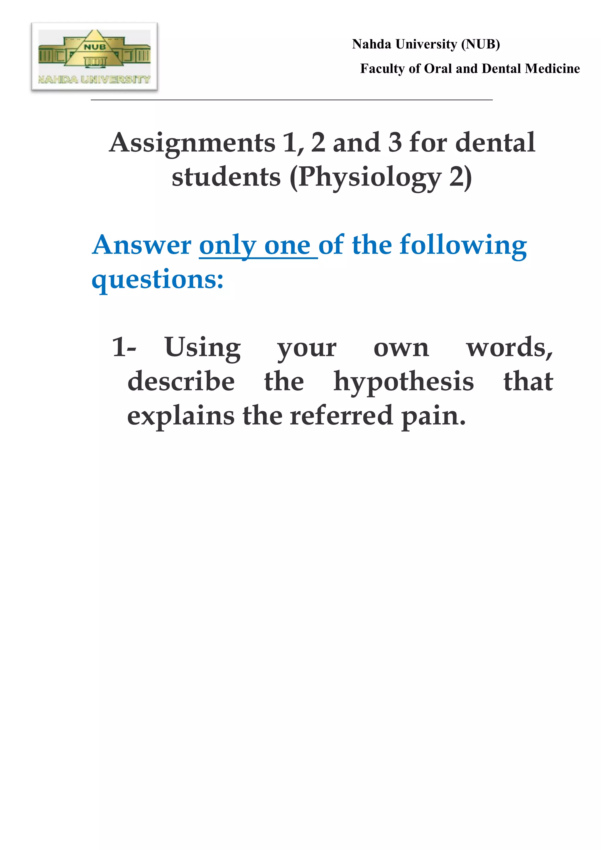 Assignment 1, 2 and 3 phs 102.pdf 21865 | PDF | Chemistry | Science