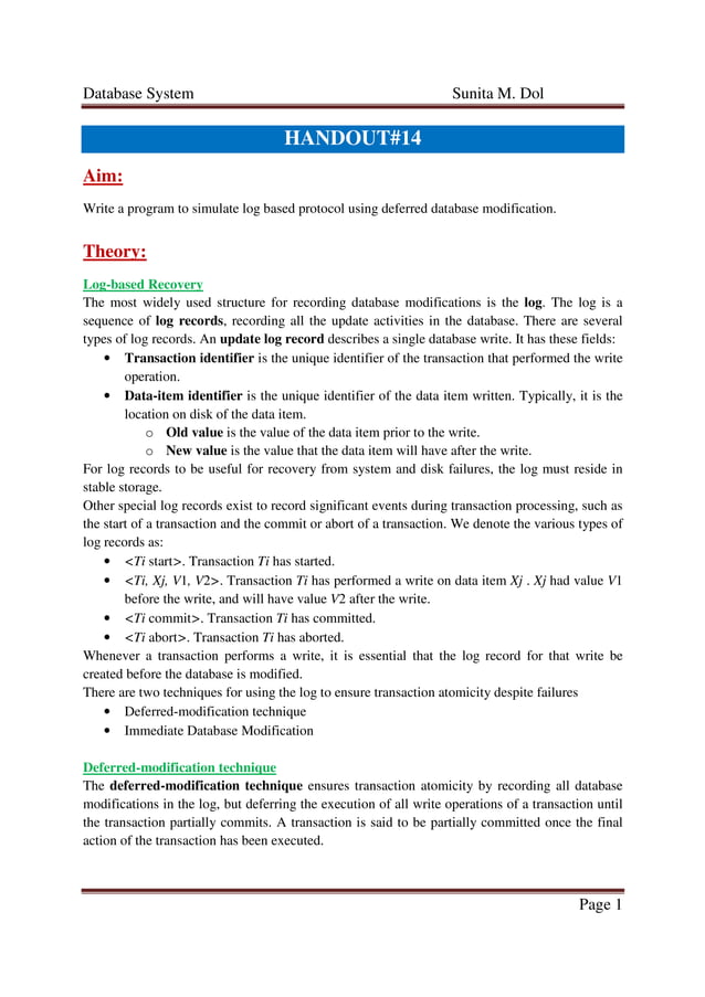 Assignment#14 | PDF | Databases | Computer Software and Applications