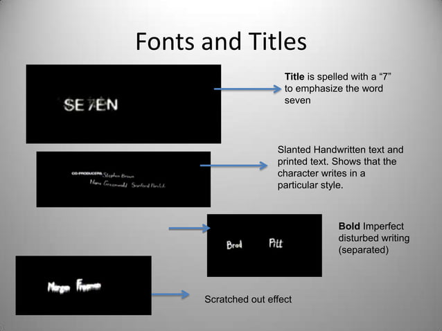 Assignment 14 opening sequence analysis (draft 2) part 3 | PPT