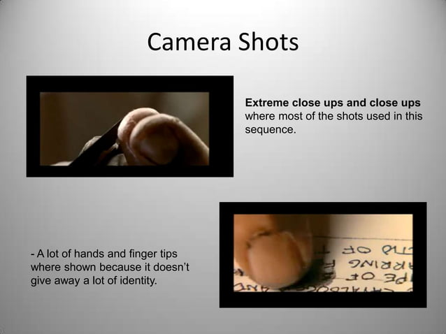 Assignment 14 opening sequence analysis (draft 2) part 3 | PPT | Free Download