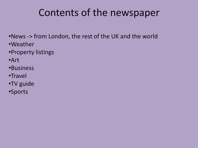 Assignment 16 newspaper | PPT