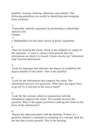 Assignment 1Argument MappingWrite a four to five (4-5.docx | Political ...