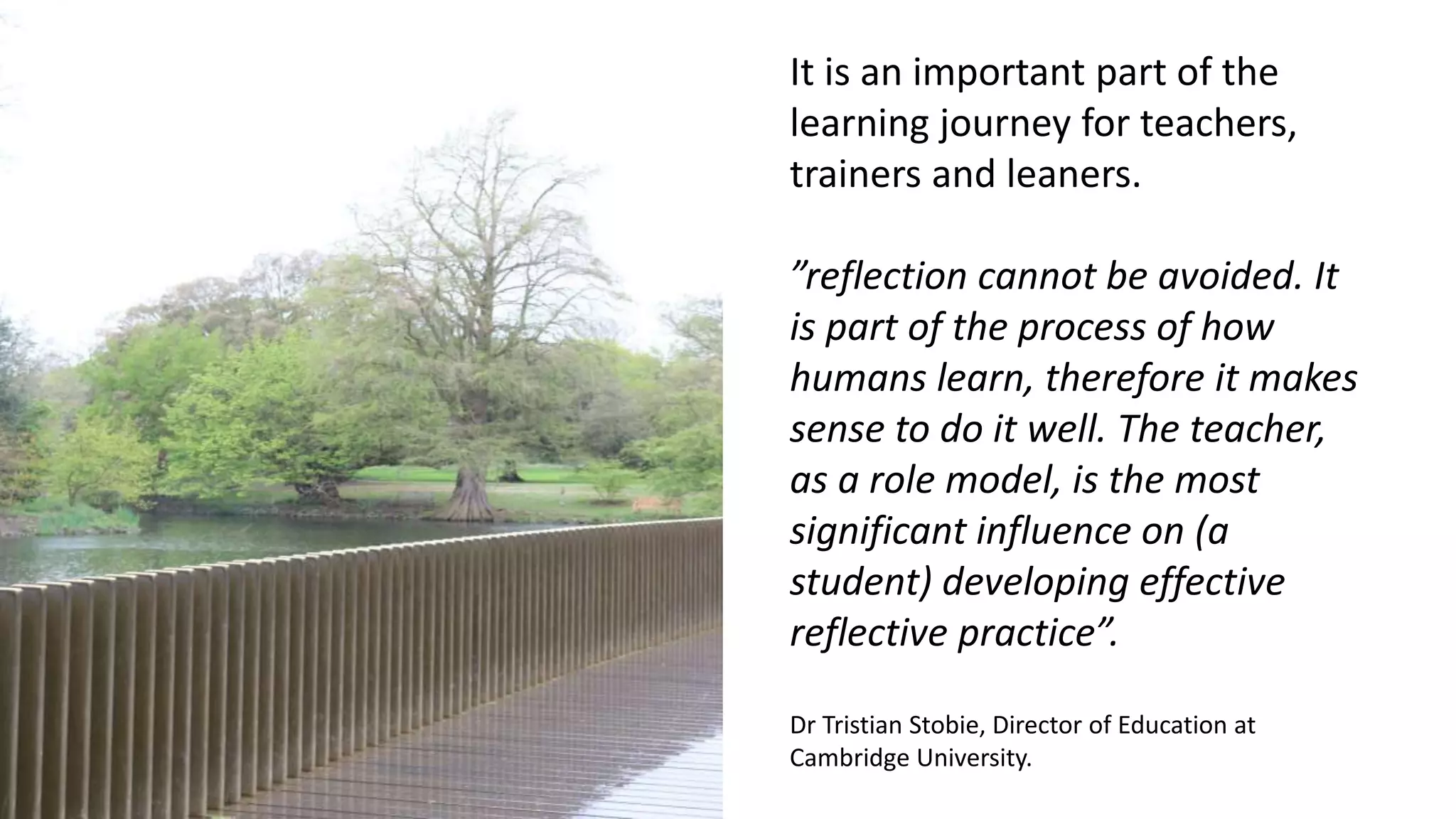 Reflective learning | PPTX