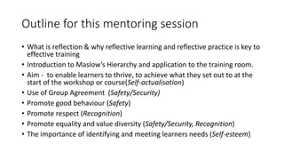 Reflective learning | PPTX