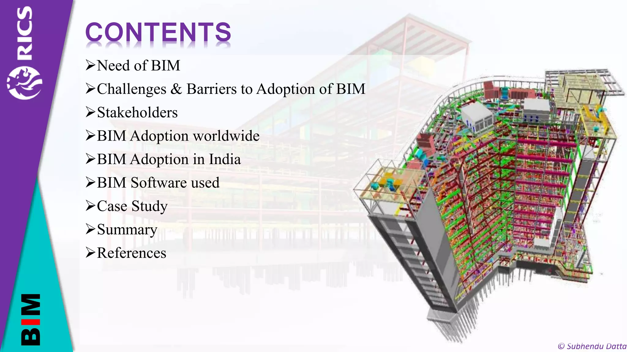 A STUDY ON BIM ADOPTION | PPT | Free Download
