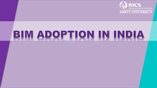 A STUDY ON BIM ADOPTION | PPTX
