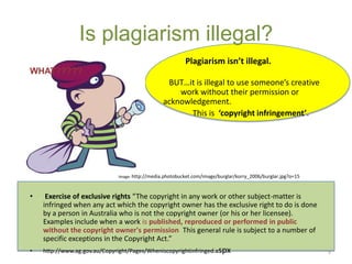 Plagiarism. Who cares? | PPT