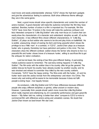 Assignment 1 compare contrast essay | DOCX
