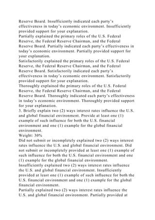 Assignment 1 Complexities of the U.S. Financial SystemDue Week .docx