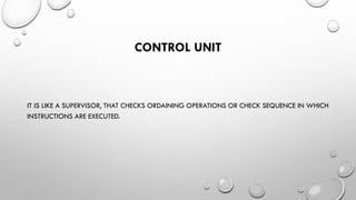 Components of Computer | PDF