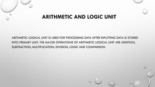 Components of Computer | PDF