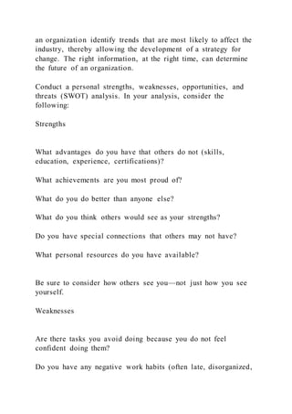 Assignment 1Develop and write your personal mission statemen | DOCX