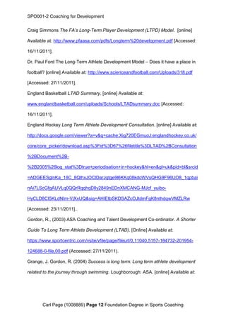 Developing Young Performers (8-16 Years Old) Through The Long Term ...