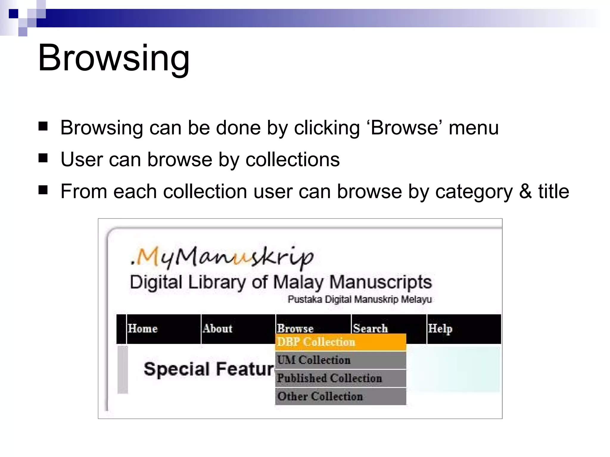 Assignment 1 Digital Library Review | PPT