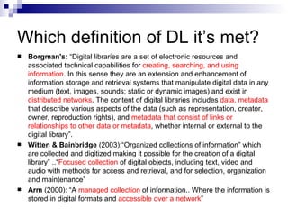 Assignment 1 Digital Library Review | PPT