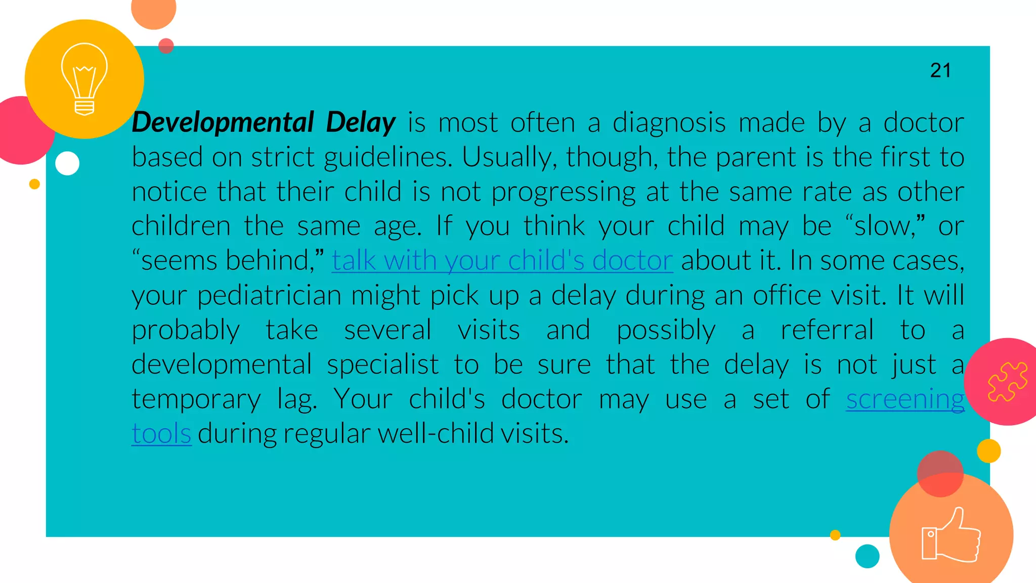 Early Intervention and Developmental Delay | PPTX