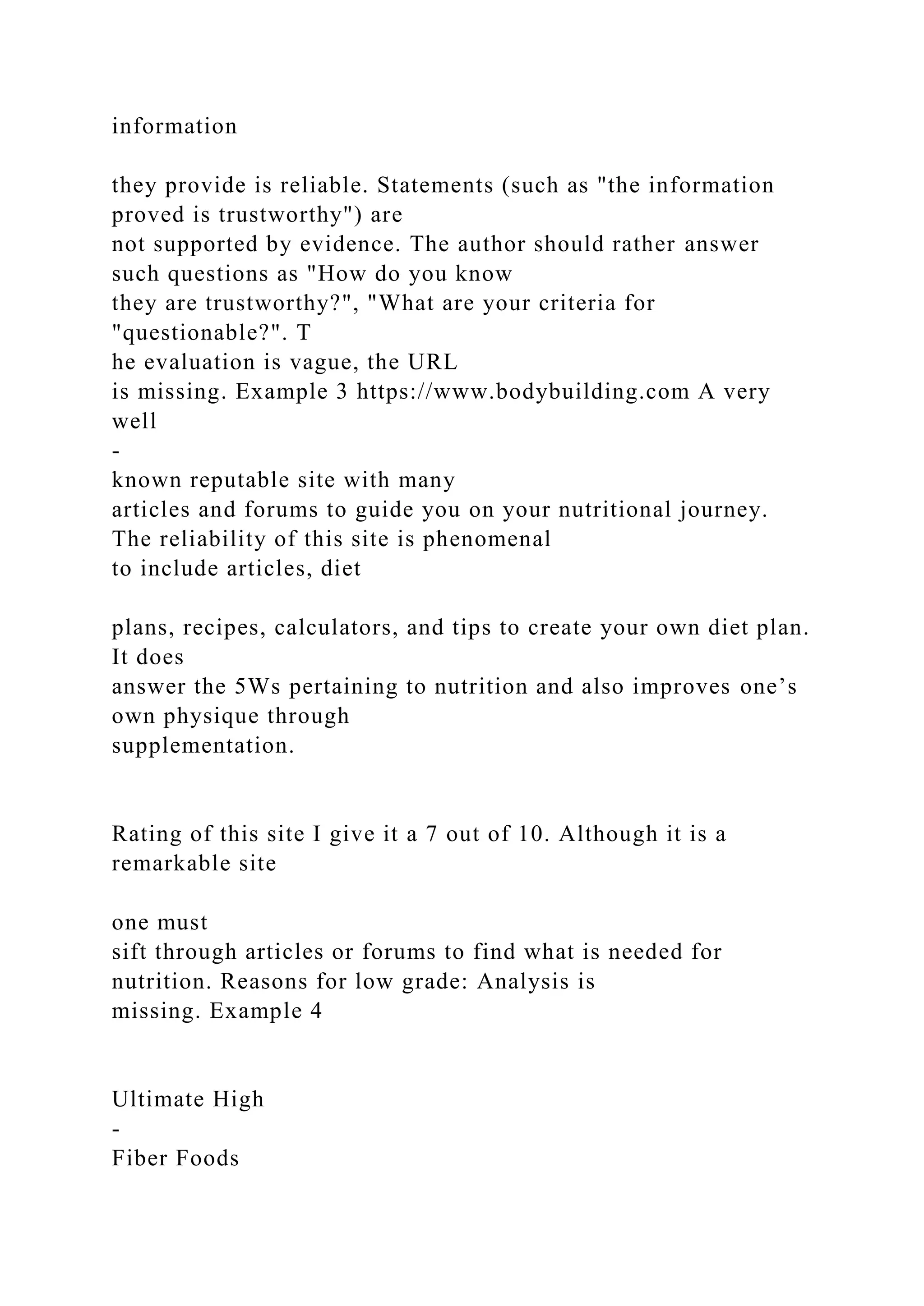 Assignment 1 ExamplesHere are a few examples of submissions for .docx