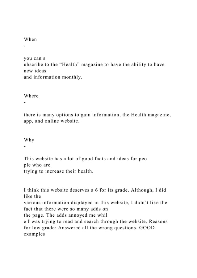 Assignment 1 ExamplesHere are a few examples of submissions for .docx