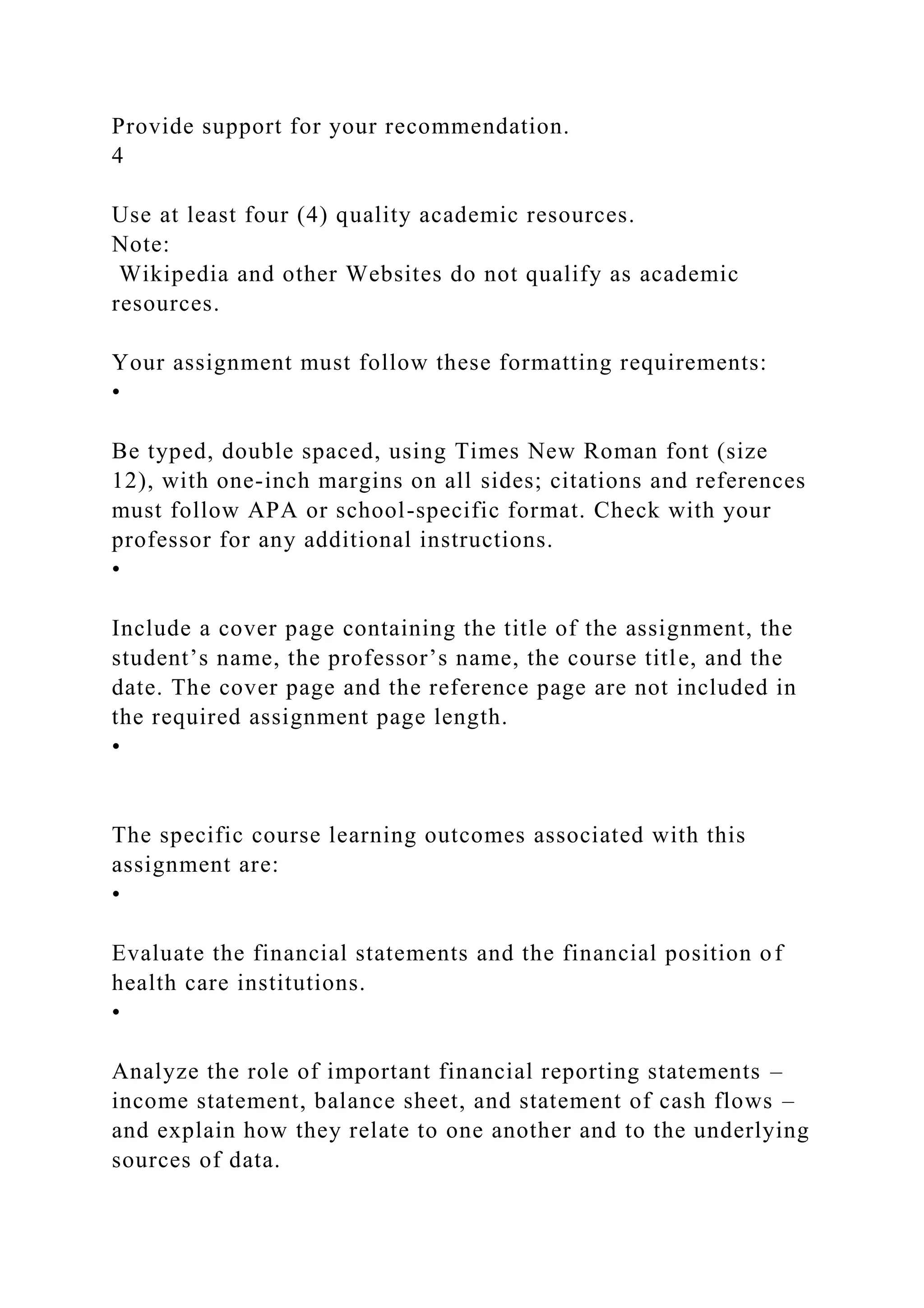 Assignment 1 Financial Statement AnalysisDue Week 4 and worth 200.docx