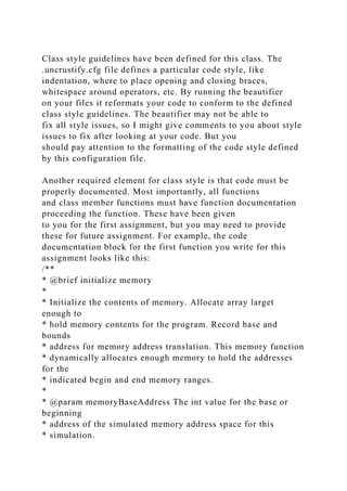 Assignment 1 Hypothetical Machine SimulatorCSci 430 Int.docx