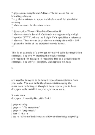 Assignment 1 Hypothetical Machine SimulatorCSci 430 Int.docx