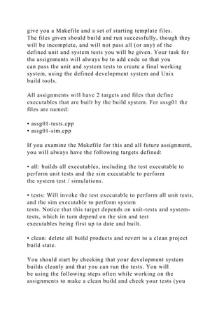 Assignment 1 Hypothetical Machine SimulatorCSci 430 Int.docx