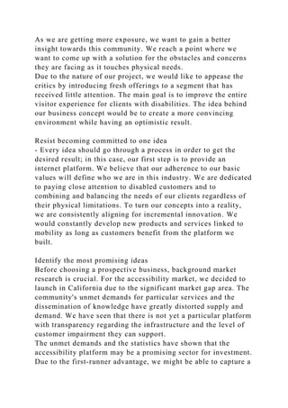 Assignment 1 Identifying Unmet Needs DO NOT COPY PASTE BUT PAR.docx