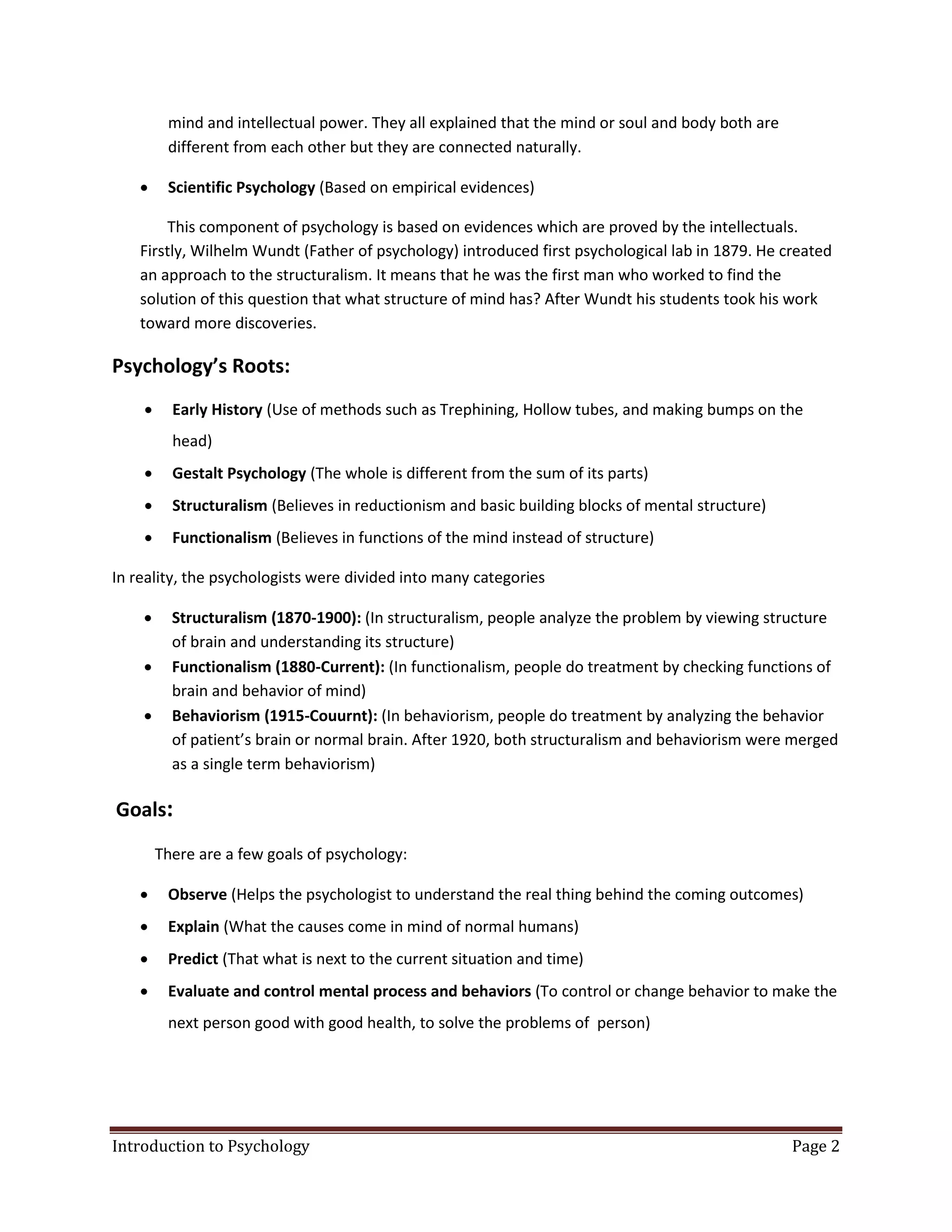 Assignment 1 (Introduction to Psychology).docx