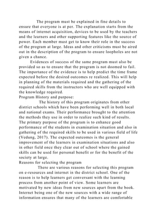Assignment 1 is the first part of a five-part project to plan the .docx