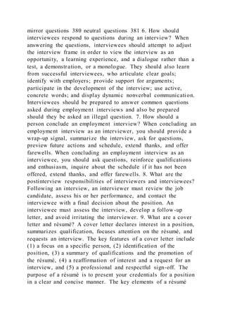 Assignment #1 job interview presentation for the purpose of thi | PDF