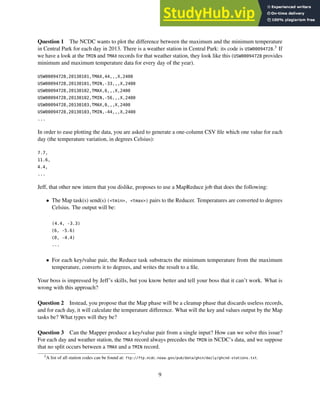 Assignment 1 MapReduce With Hadoop | PDF