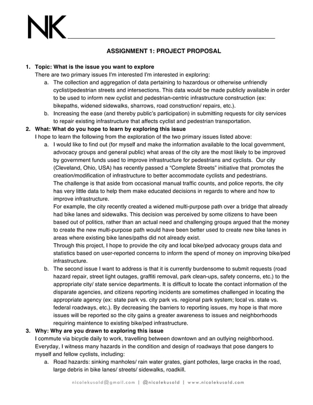 TechniCity - Assignment 1 - Project Plan | PDF