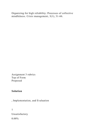 Assignment 1Part 1 Defining the ProblemProblem Identification.docx