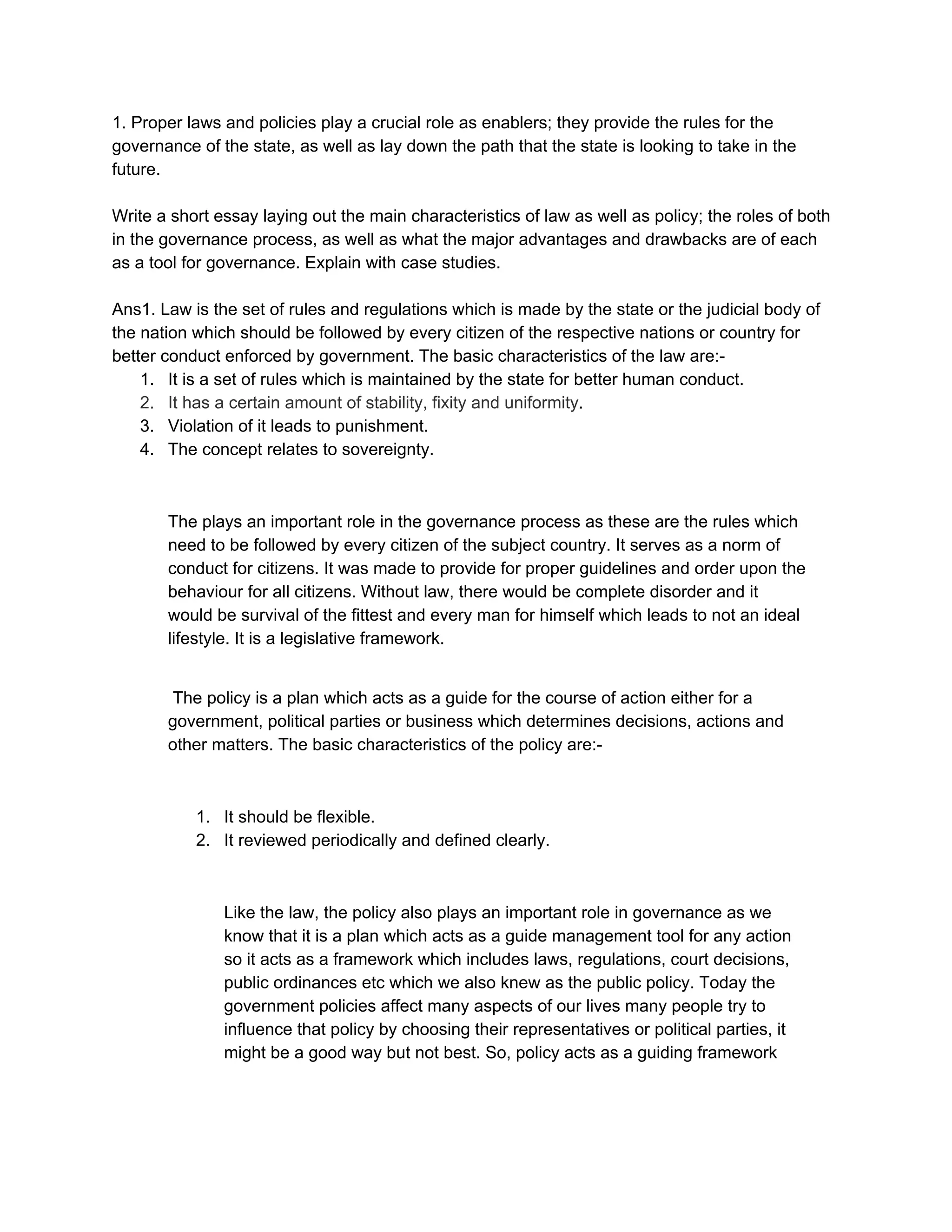 Environmental Law and policy | PDF