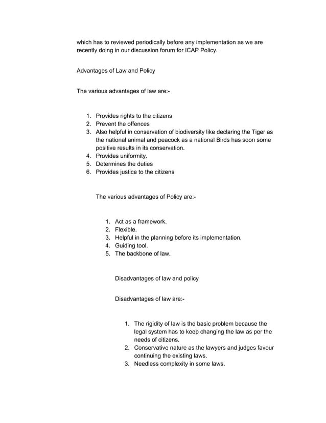 Environmental Law and policy | PDF