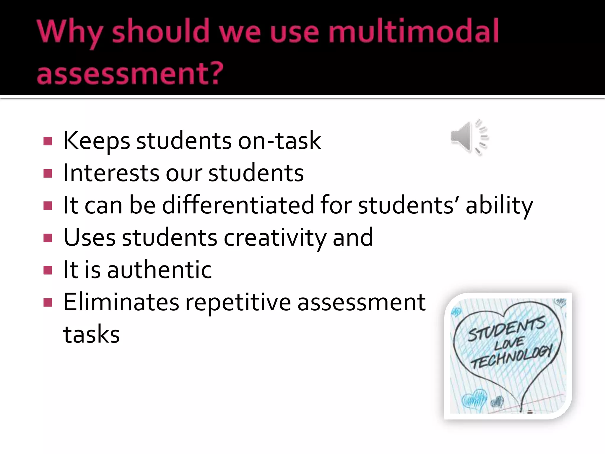 ELN302 Multimodal Assessment | PPTX