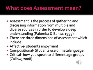 ELN302 Multimodal Assessment | PPTX