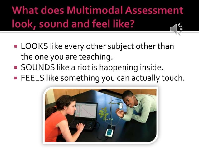 ELN302 Multimodal Assessment | PPT