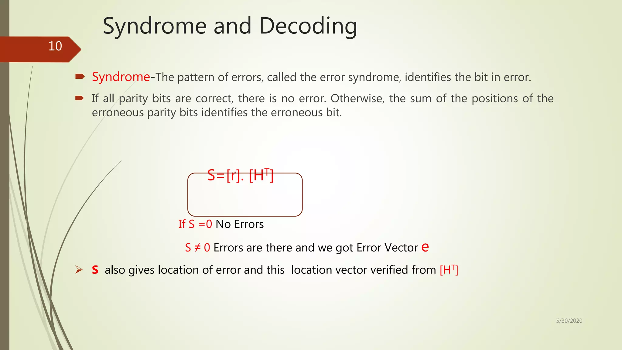 Hamming Code System Pptx Programming Languages Computing 8844