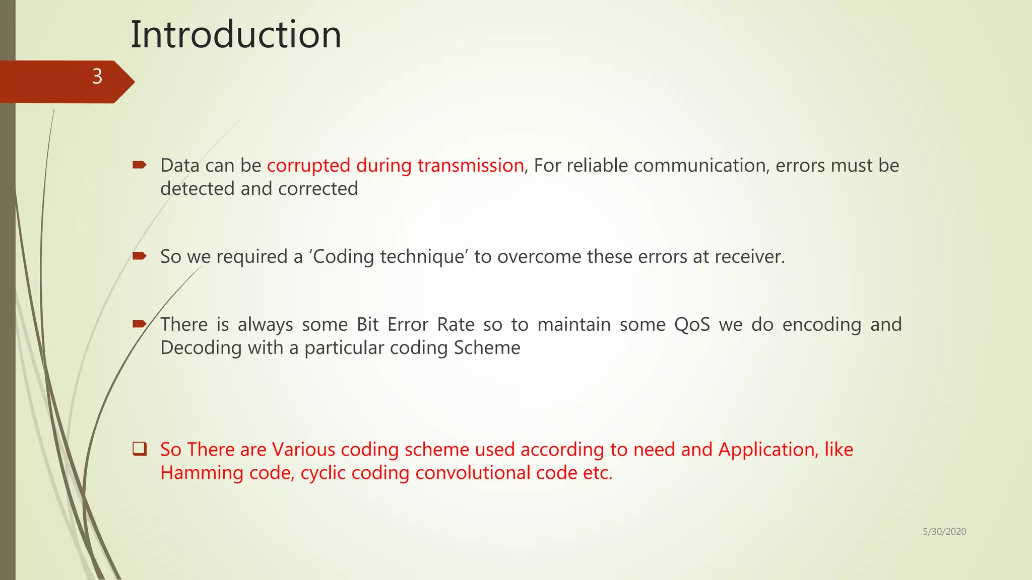 Hamming Code System Ppt