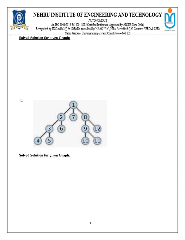 AI3391 ARTIFICIAL INTELLIGENCE Assignment 1 questions.pdf | Technology & Computing