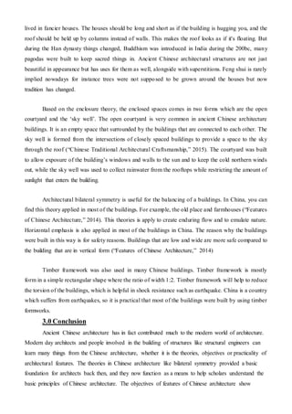 Chinese Architecture Report | DOCX