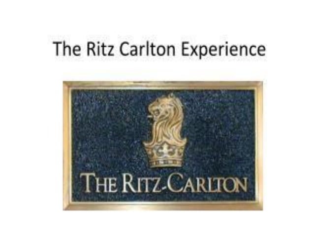 Ritz Carlton. | PDF