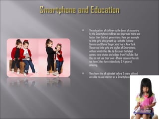 Assignment 1 smartphones | PPT
