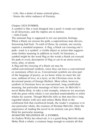 Assignment 1 Symbolism and Metaphor in PoetryComplete and post .docx