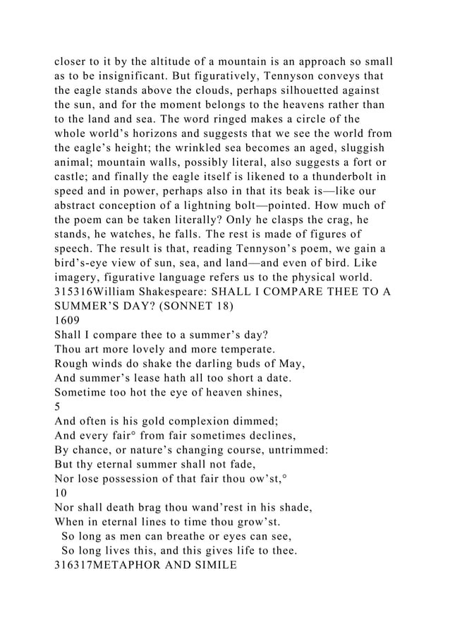 Assignment 1 Symbolism and Metaphor in PoetryComplete and post .docx