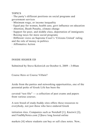 Assignment 1 Topic Suggestions- Writing GuideWrite a three to f.docx