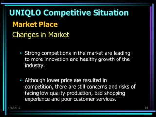 Assignment 1 uniqlo ppt. | PDF