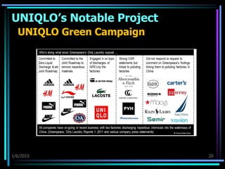 Assignment 1 uniqlo ppt. | PDF